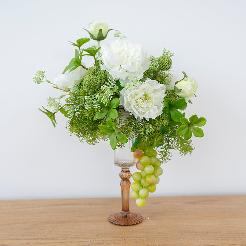 Valar Flower Elegant Faux Floral Arrangement for Table Decoration TF-1