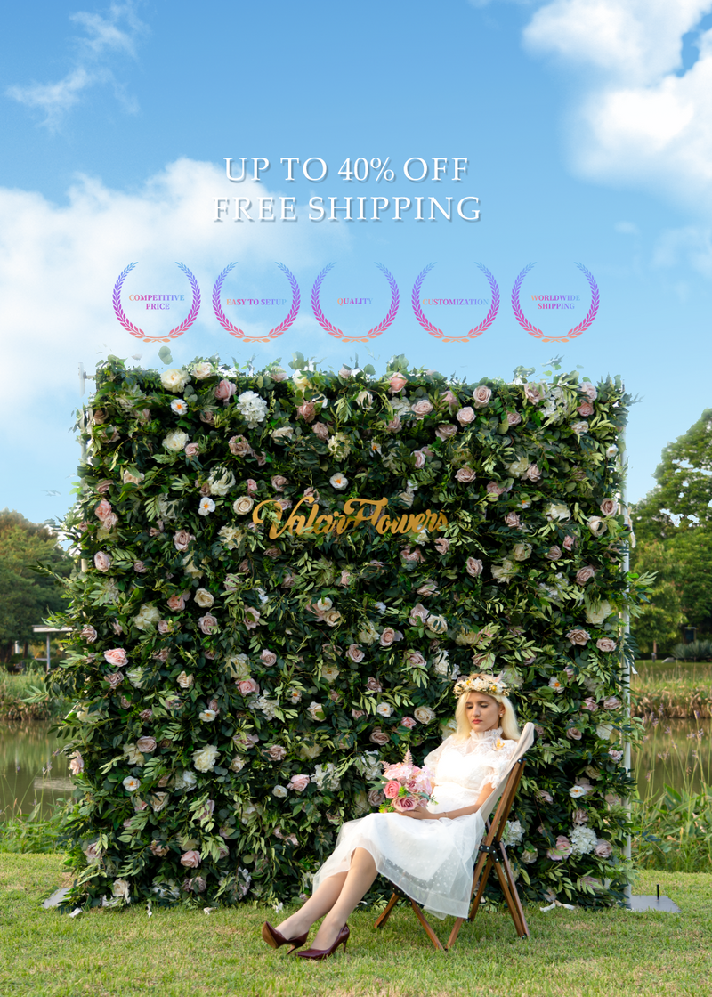 Premium Artificial Flowers - Roses, Baby's Breath & More