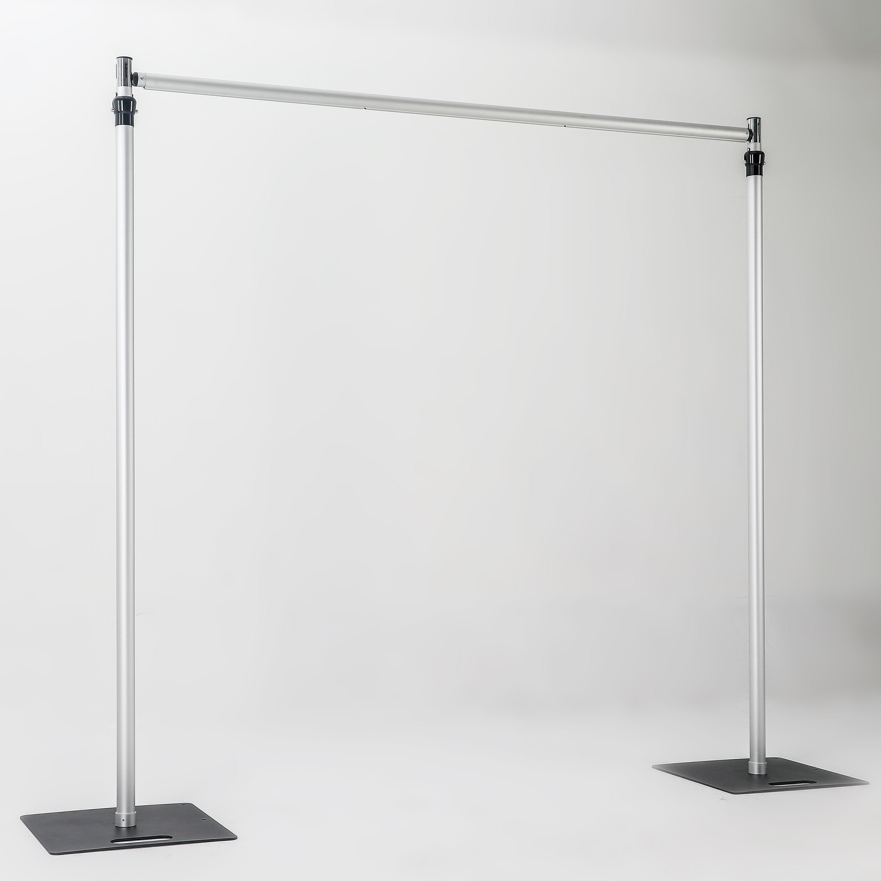ValarFlower 6-10ft Adjustable Aluminum Pipe and Drape Stand Backdrop